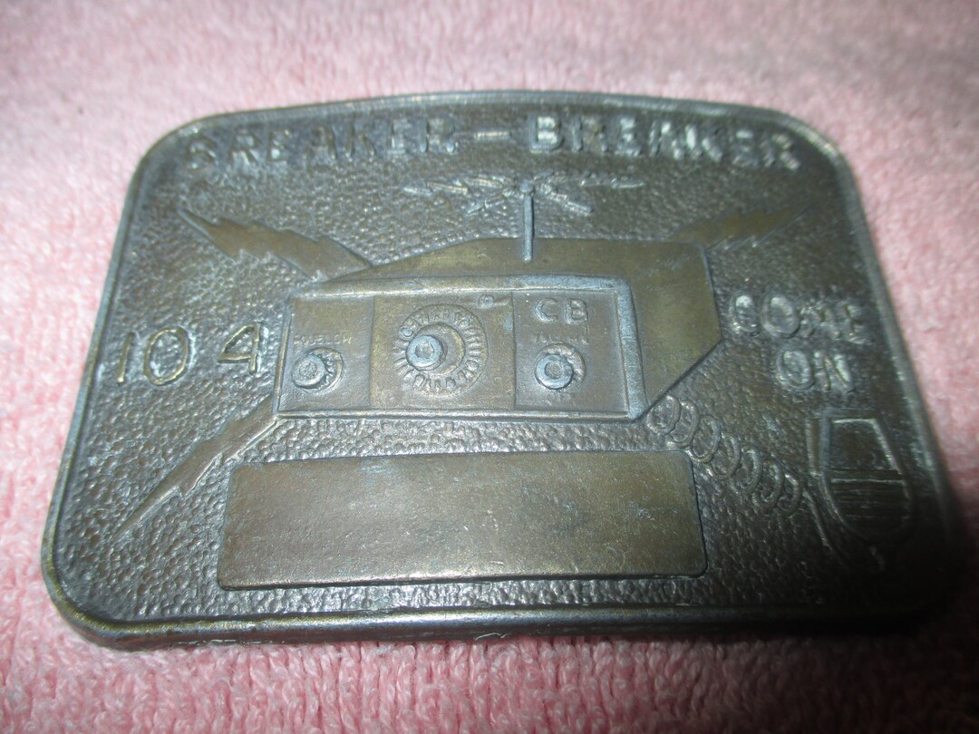 Vintage Breaker-breaker 10-4 Come on Buckle # 829 - Etsy