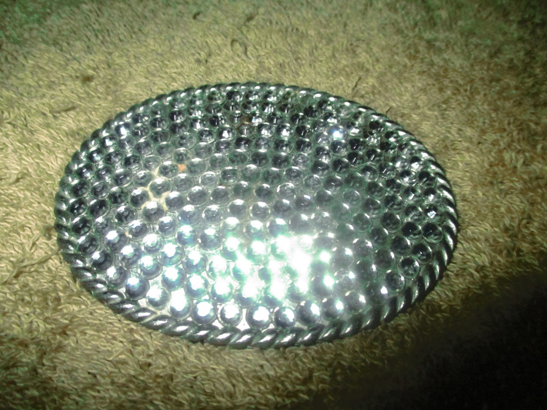 Vintage Diamond Stud Looking Buckle - Etsy