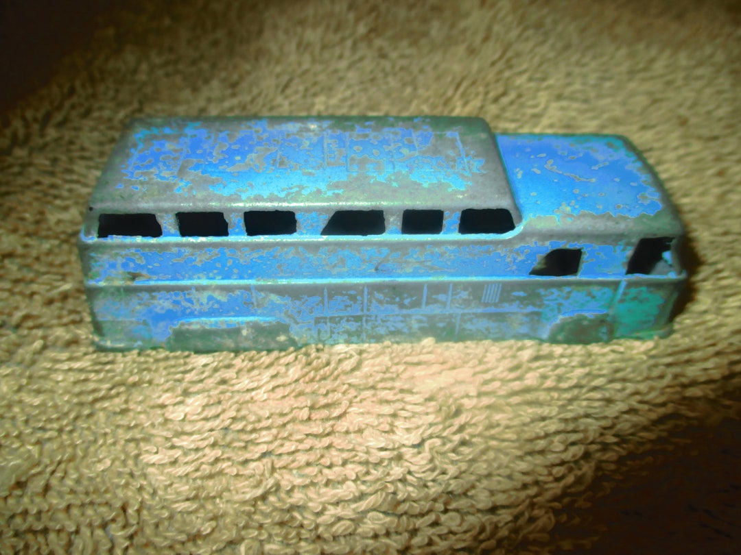 Vintage Midget Toy Bus - Etsy