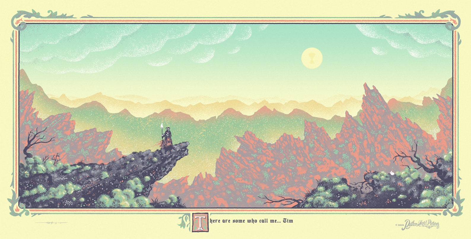 There Are Some Who Call Me... Tim Monty Python and the Holy - Etsy