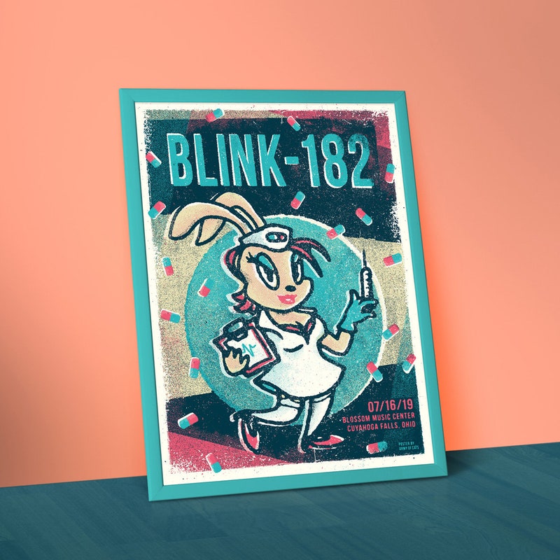 Blink 182 Poster - Etsy