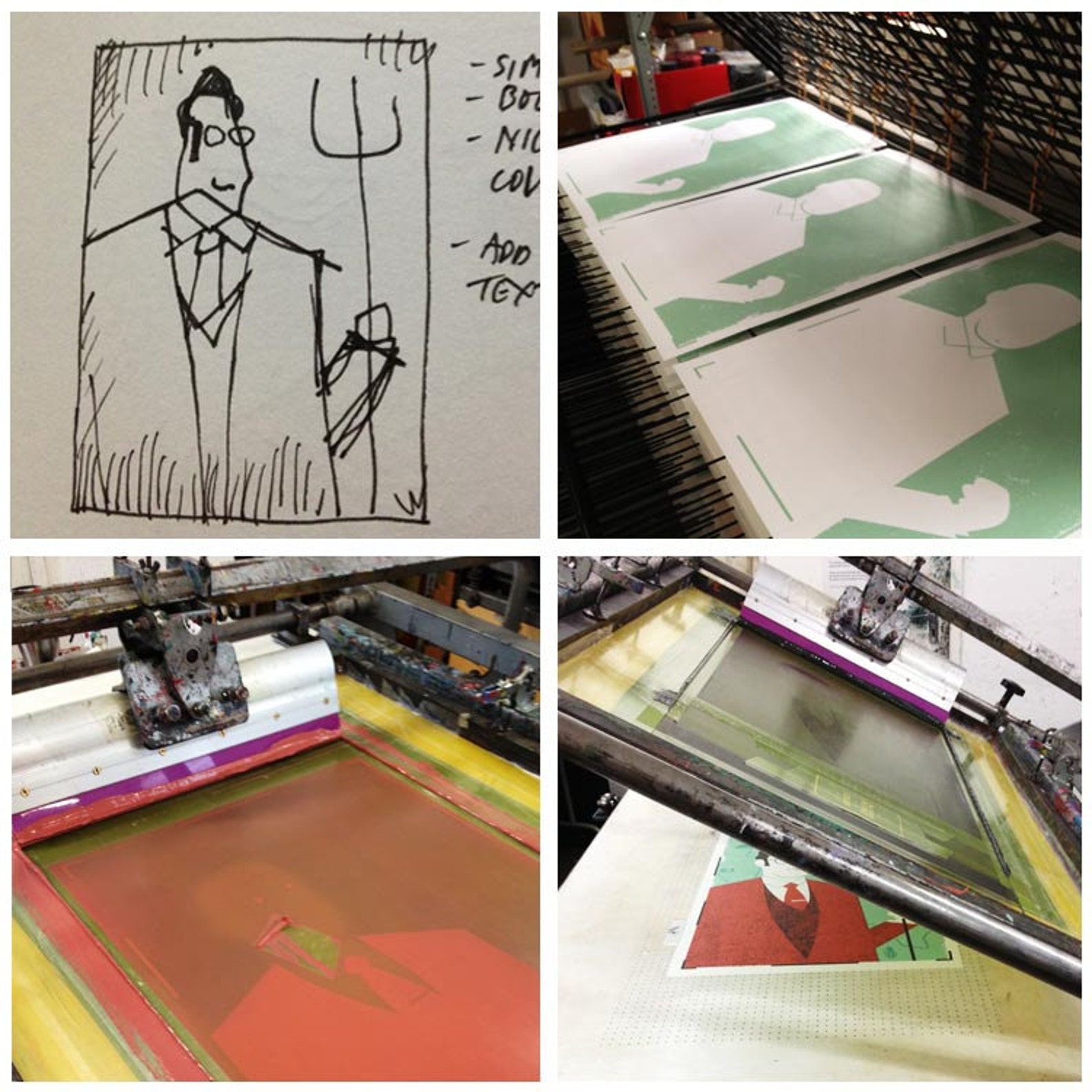 Brick Killed a Guy Limited Edition Screenprint Inspired by - Etsy