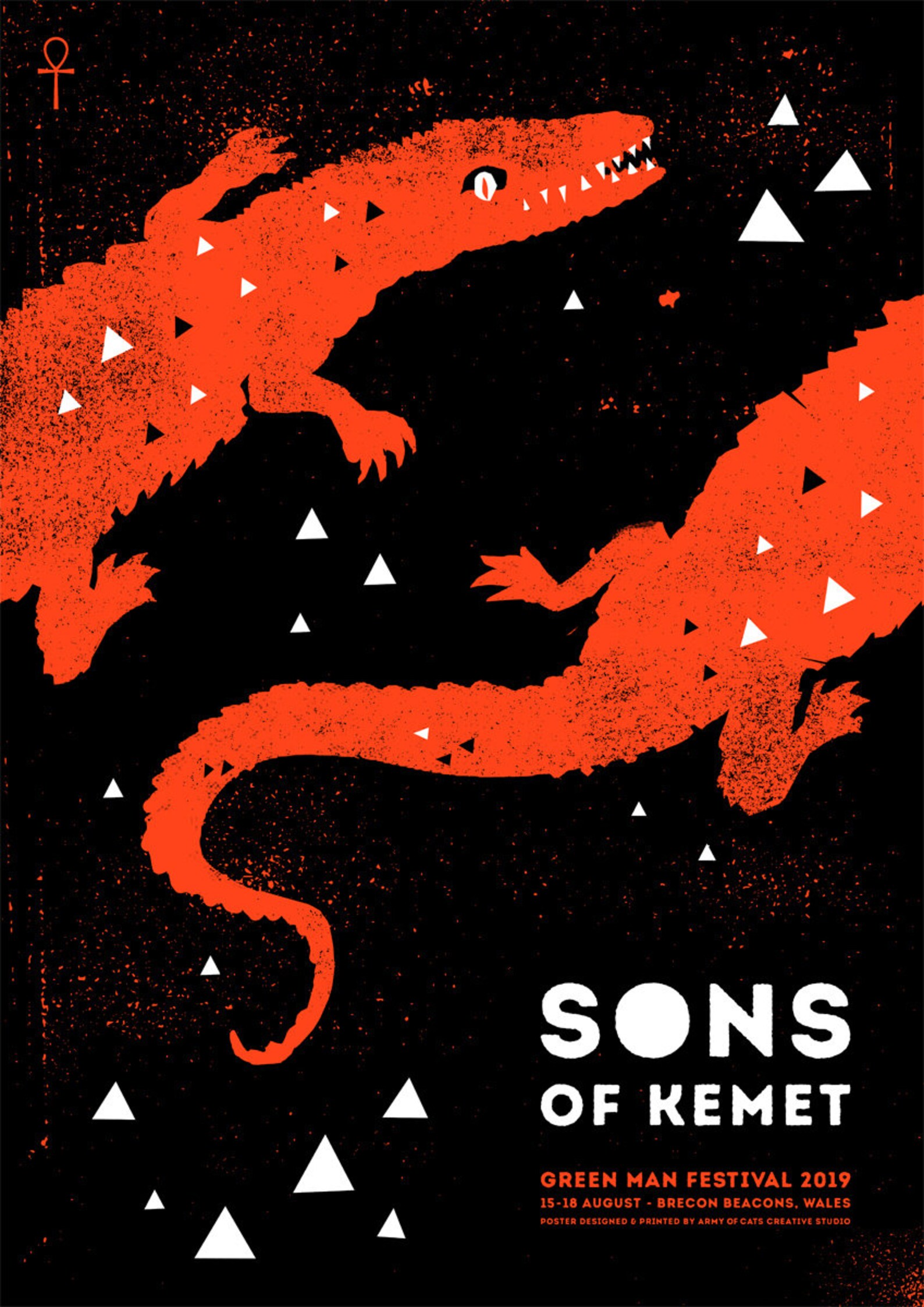 Sons of Kemet Green Man Festival 2019 Silkscreen Gig - Etsy