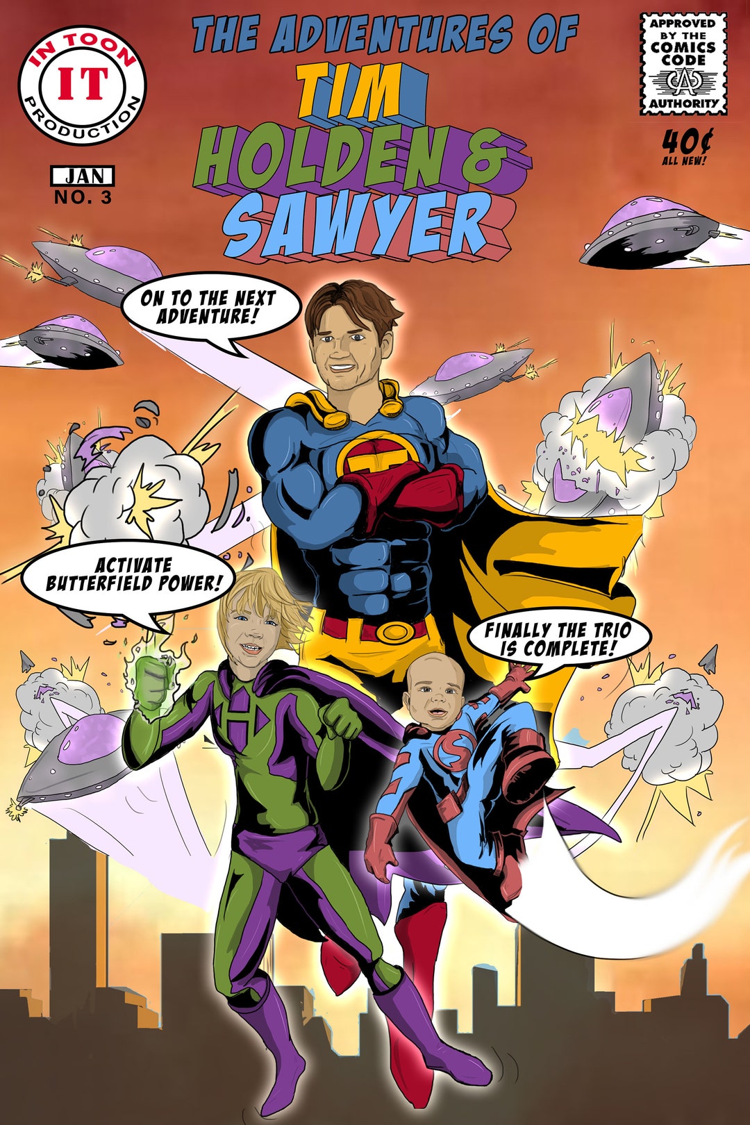 Custom Made Comic Cover - Etsy