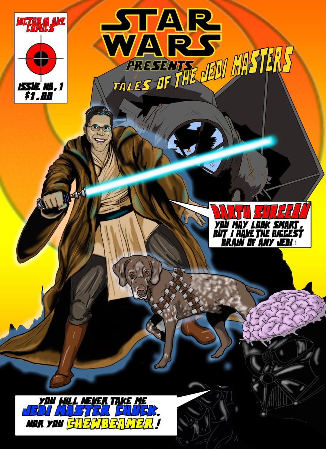 Custom Comic Book Cover - Etsy