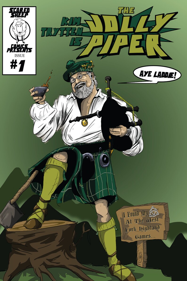 Custom Made Comic Book Page - Etsy