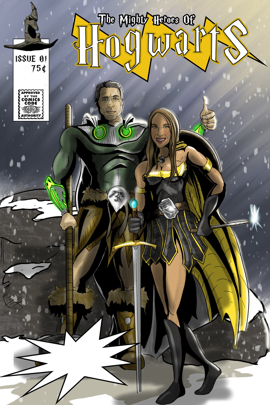 Custom Comic Book Cover - Etsy