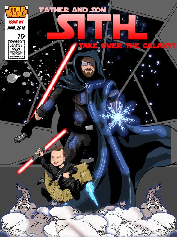 Custom Comic Book Cover - Etsy