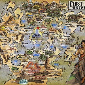 First Law Universe Map - Etsy