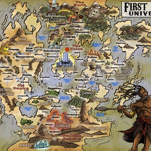 First Law Universe Map - Etsy