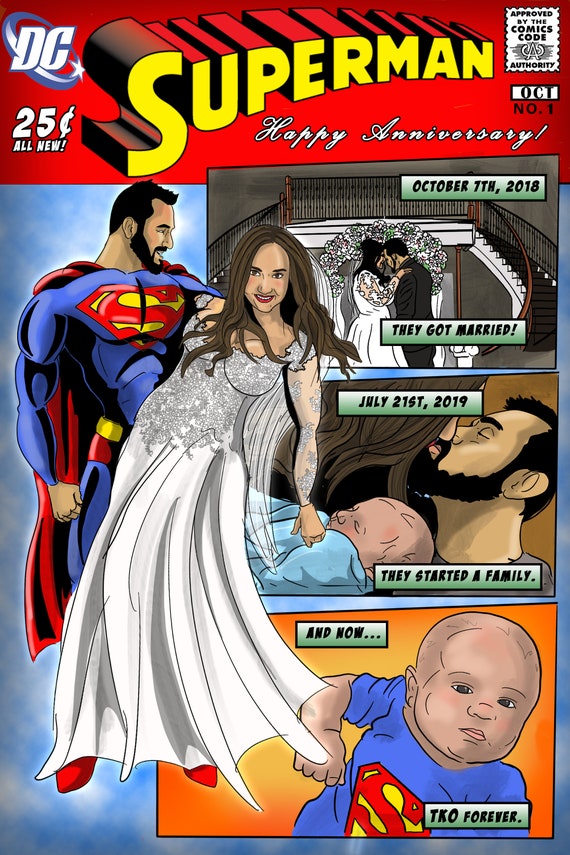 Custom Comic Book Cover | Etsy