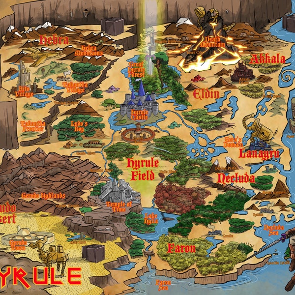Hyrule - Etsy