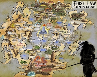 First Law Universe Map - Etsy