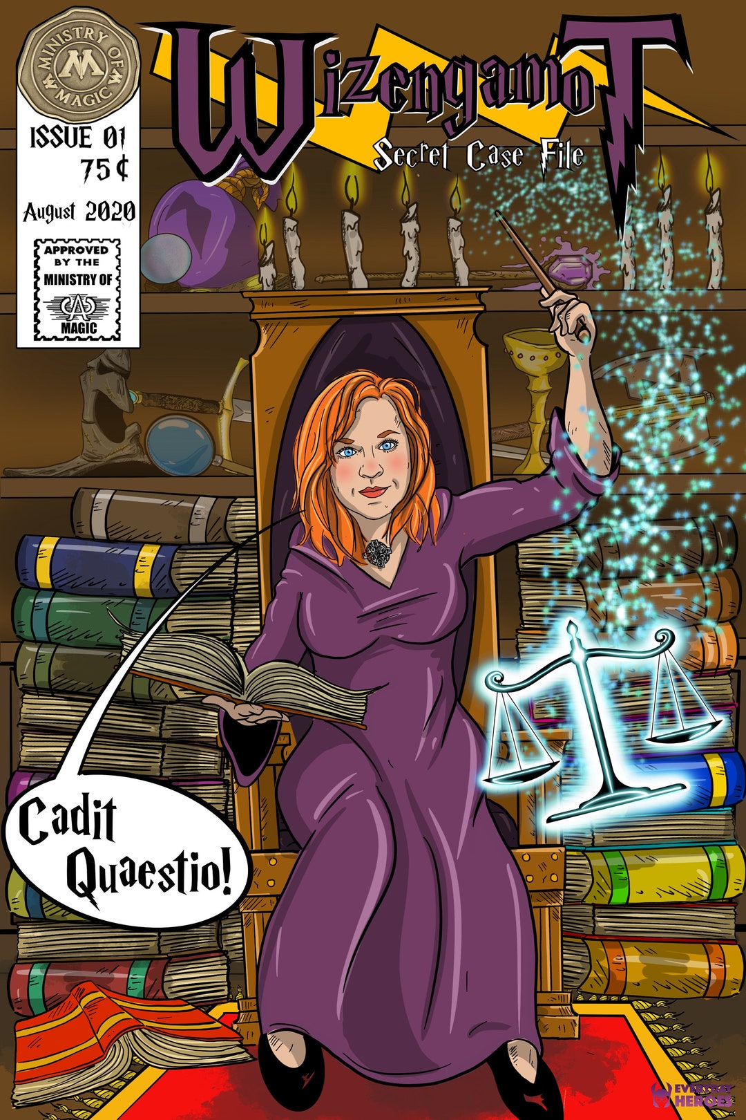 Custom Comic Cover - Etsy