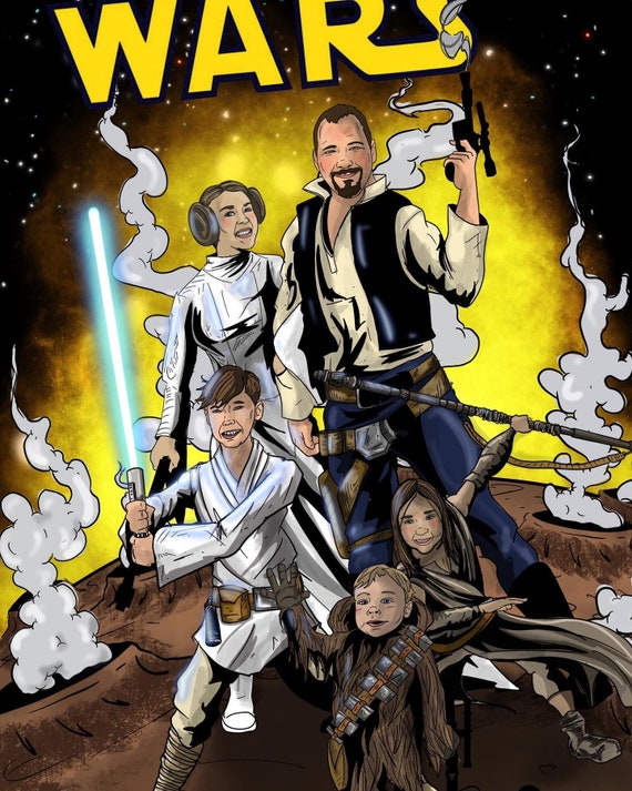 Custom Star Wars Poster - Etsy