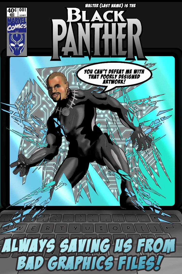 Custom Made Comic Poster - Etsy