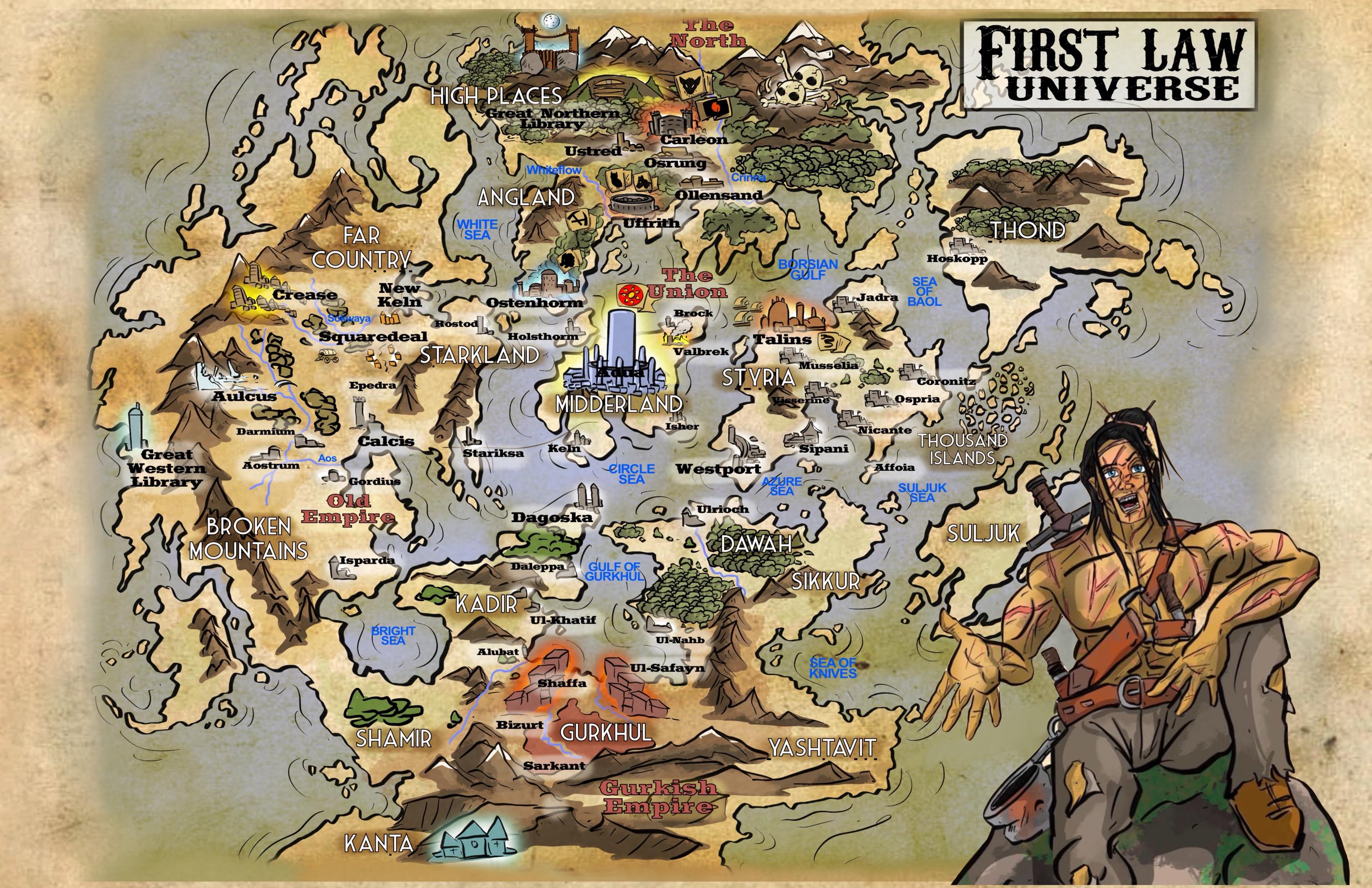 First Law Map - Etsy