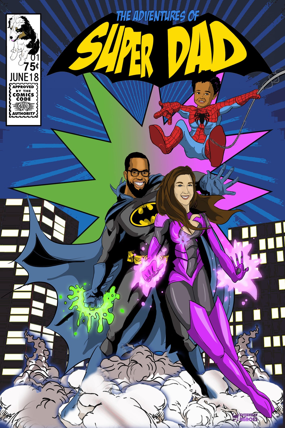 Custom Comic Book Cover - Etsy