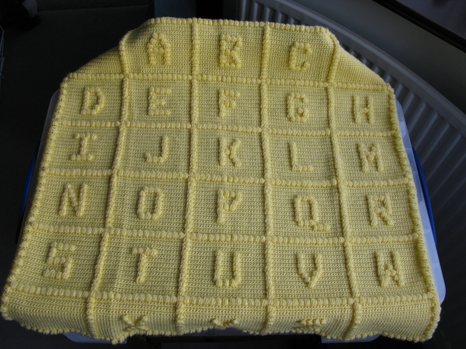 Alphabet Blanket for Baby - Etsy