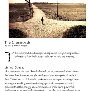 Witchery 101 Crossroads and Hecate Downloadable PDF - Etsy