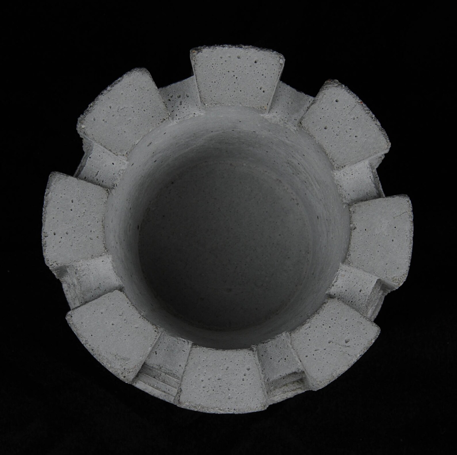 Cement Ashtray/ Holder Turret - Etsy