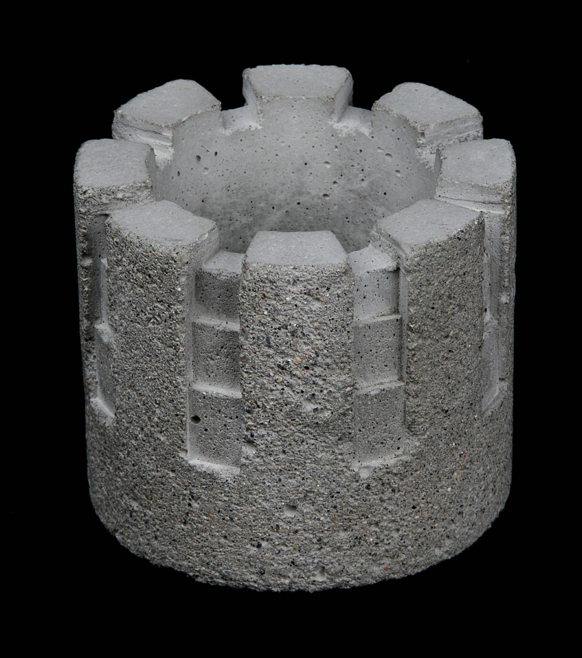 Cement Ashtray/ Holder Turret - Etsy