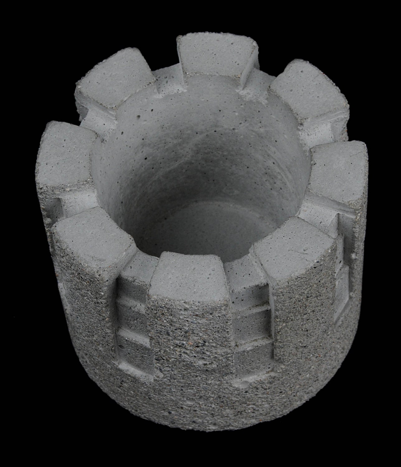 Cement Ashtray/ Holder Turret - Etsy