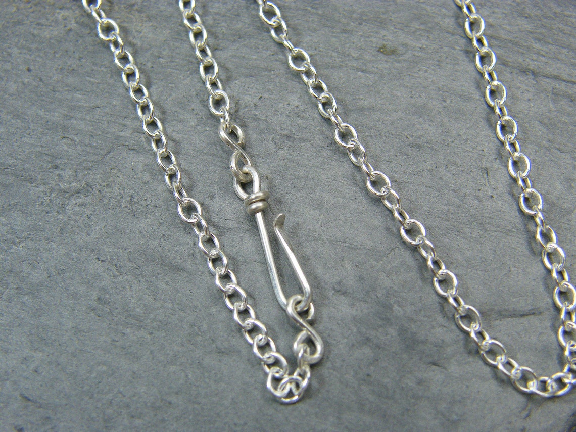 Sterling Silver Chain Silver Necklace Sterling Silver - Etsy