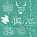 Christmas Clipart, Christmas Overlays, Holiday Clipart, Clip Art ...