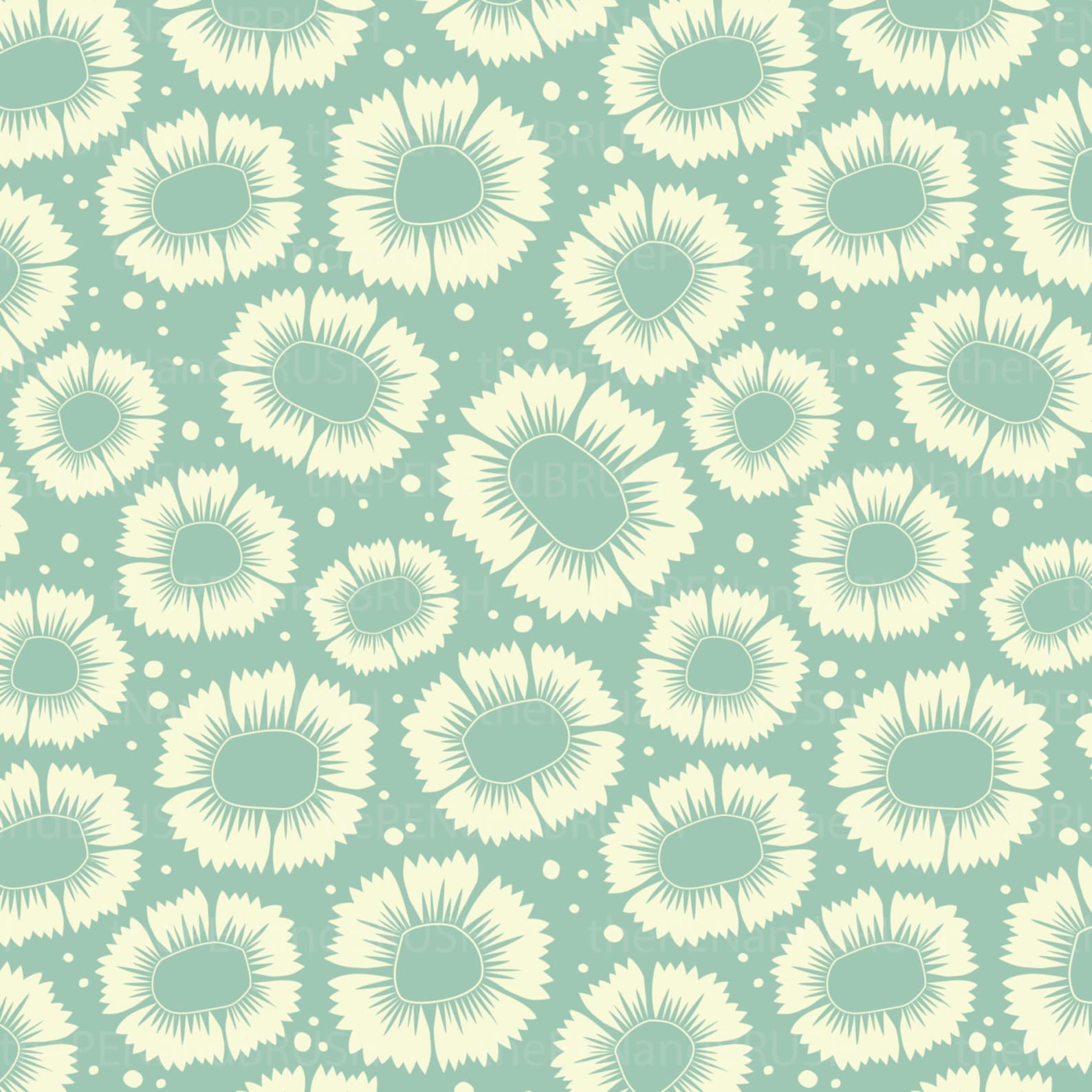 Spring Floral Papers, Digital Paper Pack, Floral Digital Papers, Flower ...