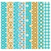 Turquoise + Mustard Digital Paper Pack, Moroccan Seamless Patterns ...