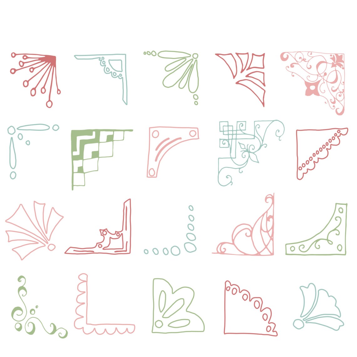 Clipart Photo Corners, Photography Overlays, Photo Overlays, Picture ...