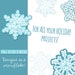 Whimsical Snowflakes Clipart Set Winter Clipart Christmas - Etsy