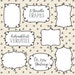 CLIP ART: Cute Digital Doodle Frames // Clipart // Digital | Etsy