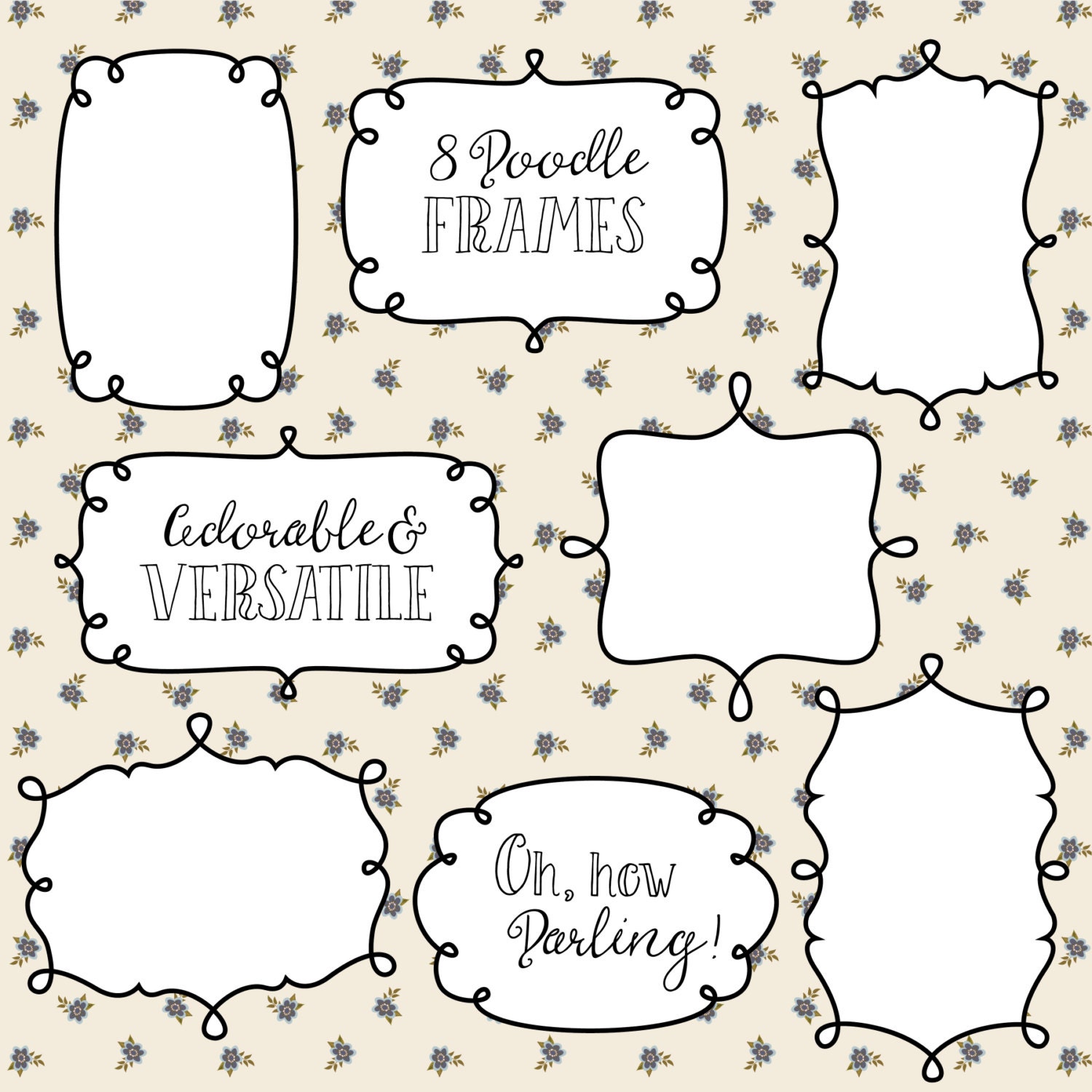 Free Doodle Frames Download