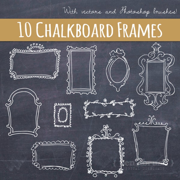 Chalkboard Frames - Etsy