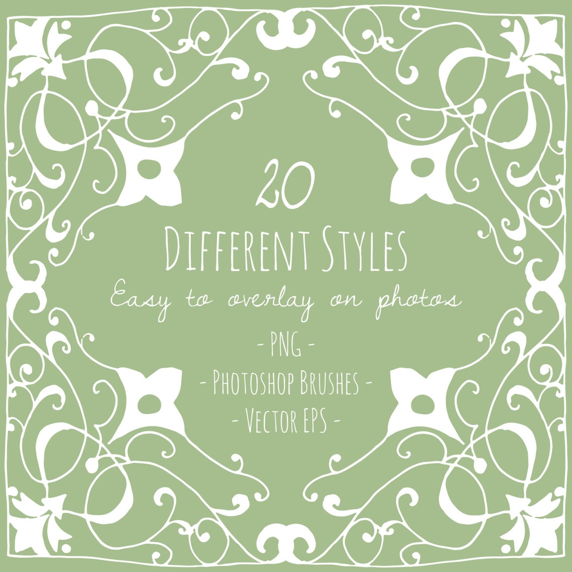 Clipart Photo Corners, Photography Overlays, Photo Overlays, Picture ...