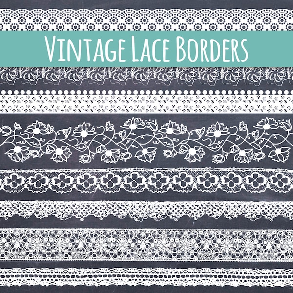 Lace Clip Art - Etsy