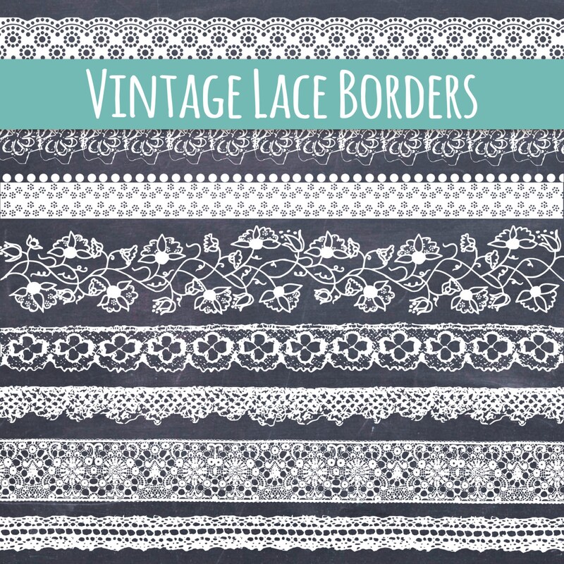 Lace Clip Art - Etsy