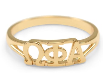 Alpha Omega Ring | Etsy