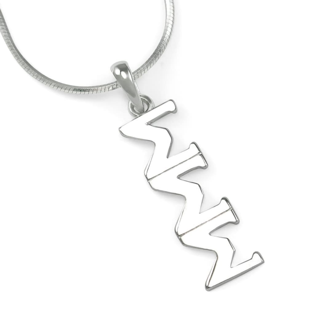 Sigma Sigma Sigma Sterling Silver Lavaliere // ΣΣΣ Sorority Jewelry ...