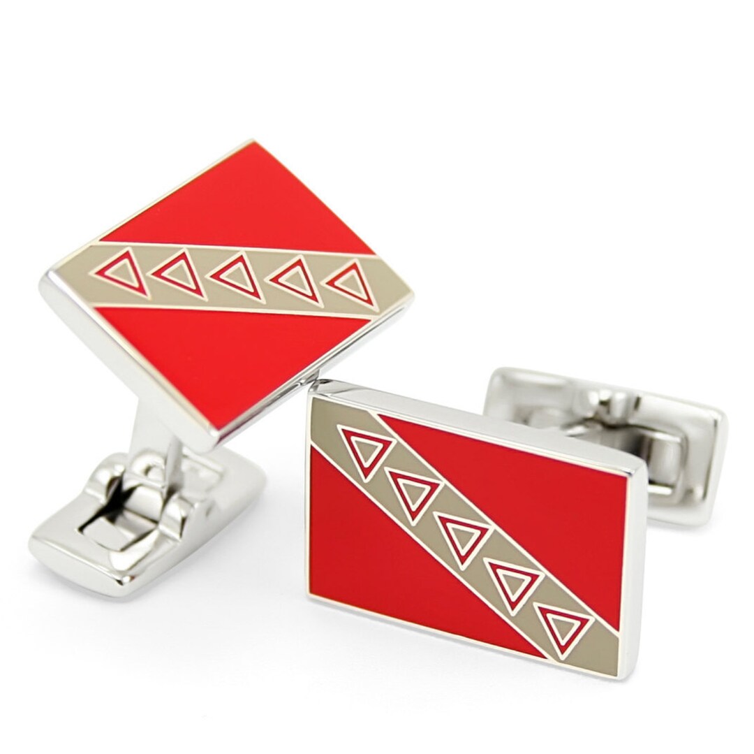 Tau Kappa Epsilon Flag Cuff Links TKE Fraternity Gift TEKE // TKE ...