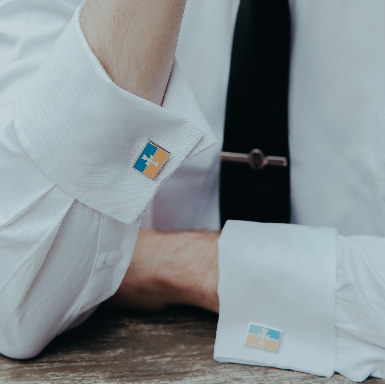 Sigma Chi Flag Cuff Links (silver) // ΣΧ Fraternity // Father's Day ...