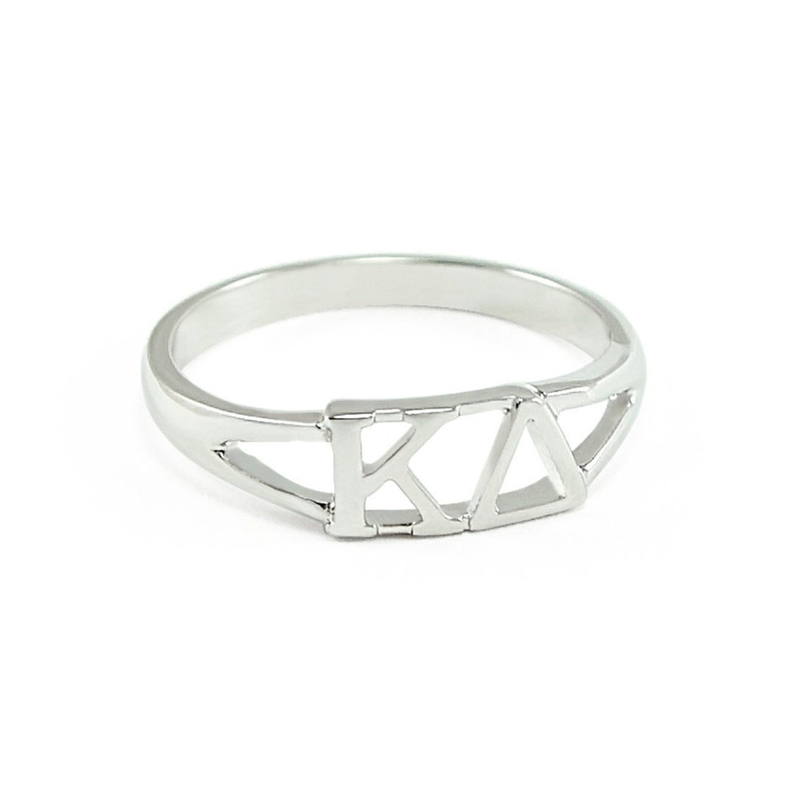 Kappa Delta Sterling Silver Ring// ΚΔ Sorority Jewelry // Initiation ...