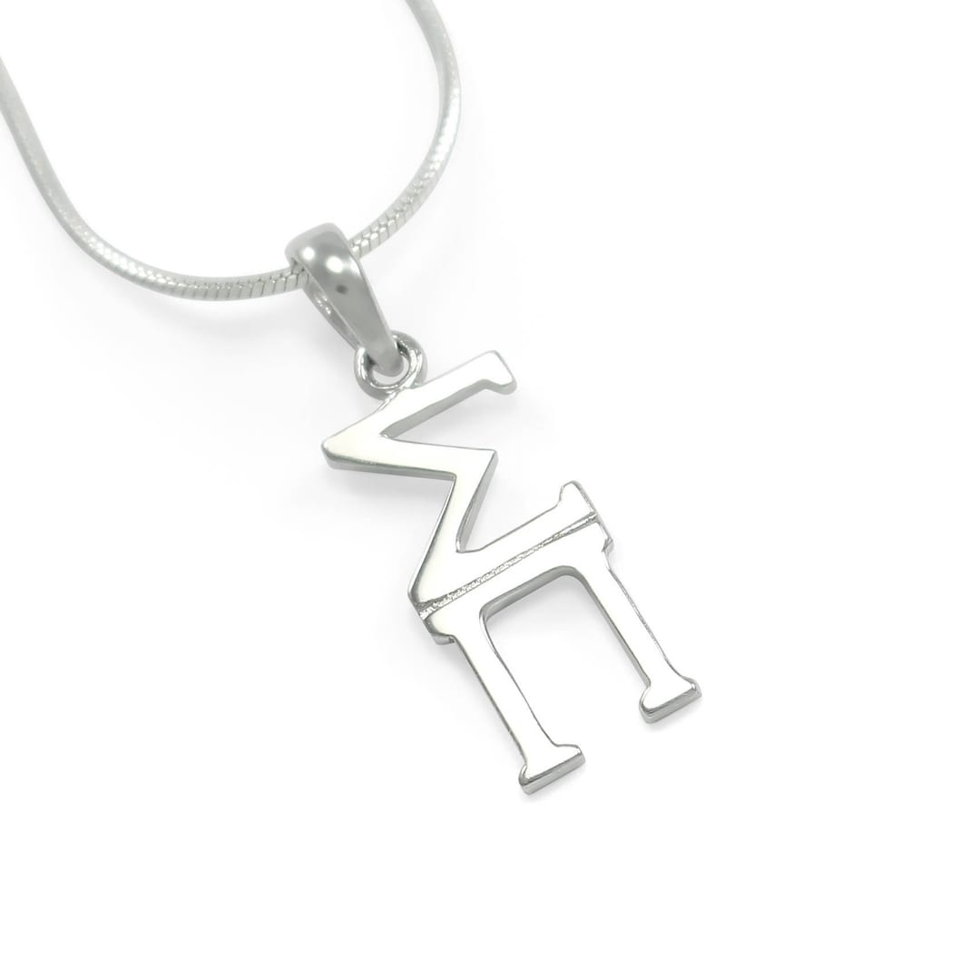 Sigma Pi Fraternity Sterling Silver Classic Lavaliere / ΣΠ Fraternity ...