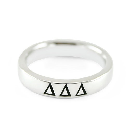 Tri Delta Delta Delta Greek Sorority Lavalier Floating | Etsy