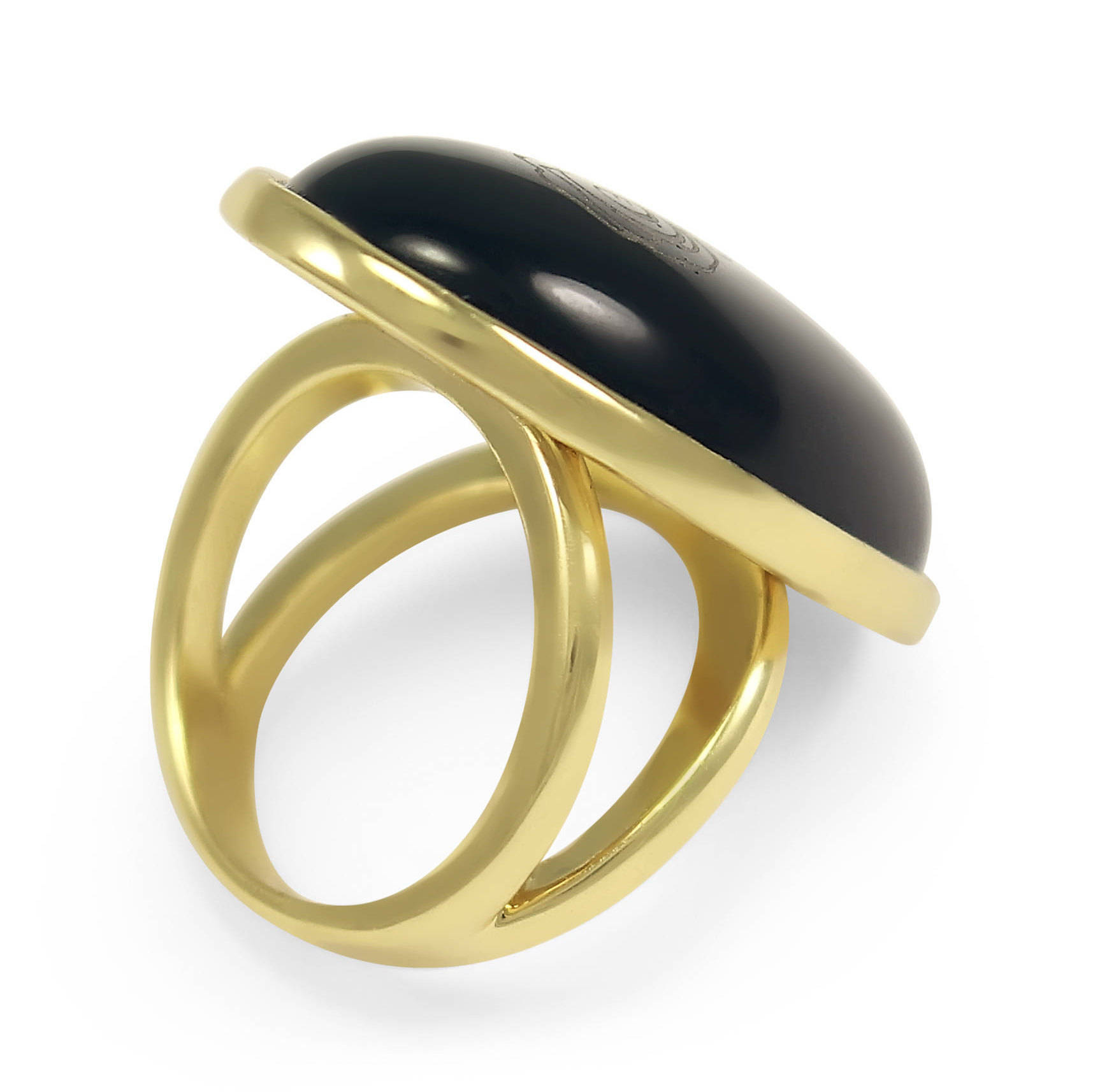 Kappa Kappa Gamma Duchess Ring / 14k Gold Plated Brass / | Etsy