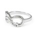 Alpha Delta Pi Sterling Silver Infinity Ring // ΑΔΠ Sorority Jewelry ...