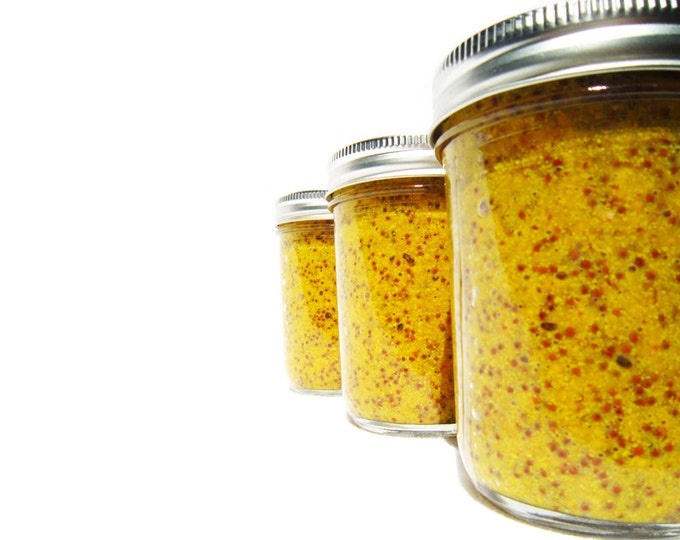 Sneaky Heat Ghost Pepper Artisan Mustard Gourmet Small Batch Mustard - Etsy