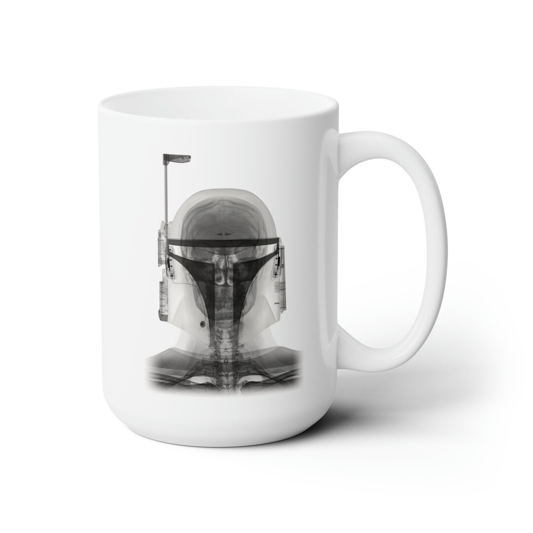 Boba Fett Mandalorian X-ray Mug - 15 Oz - Etsy
